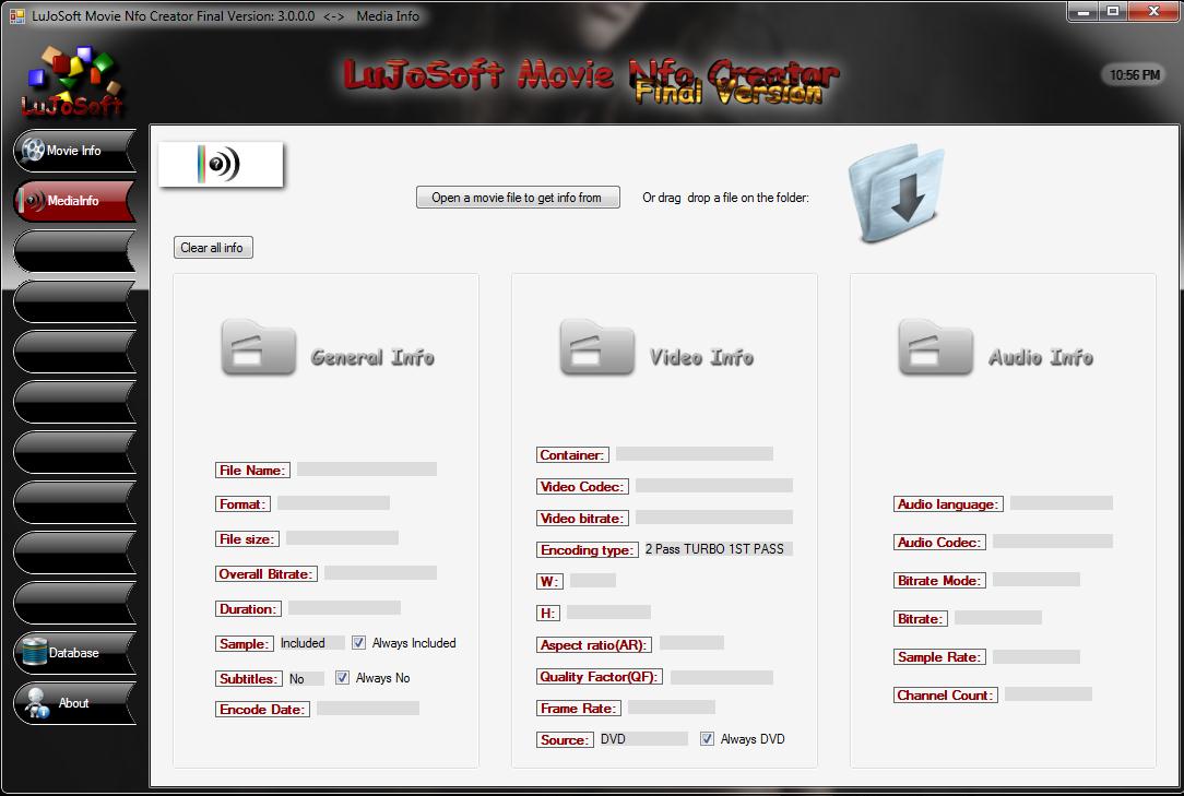 LuJoSoft Movie Nfo Creator Final - LuJoSoft