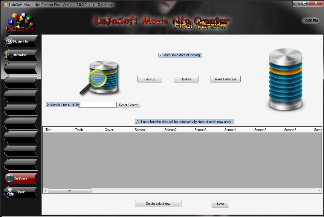 LuJoSoft Movie Nfo Creator Final - LuJoSoft