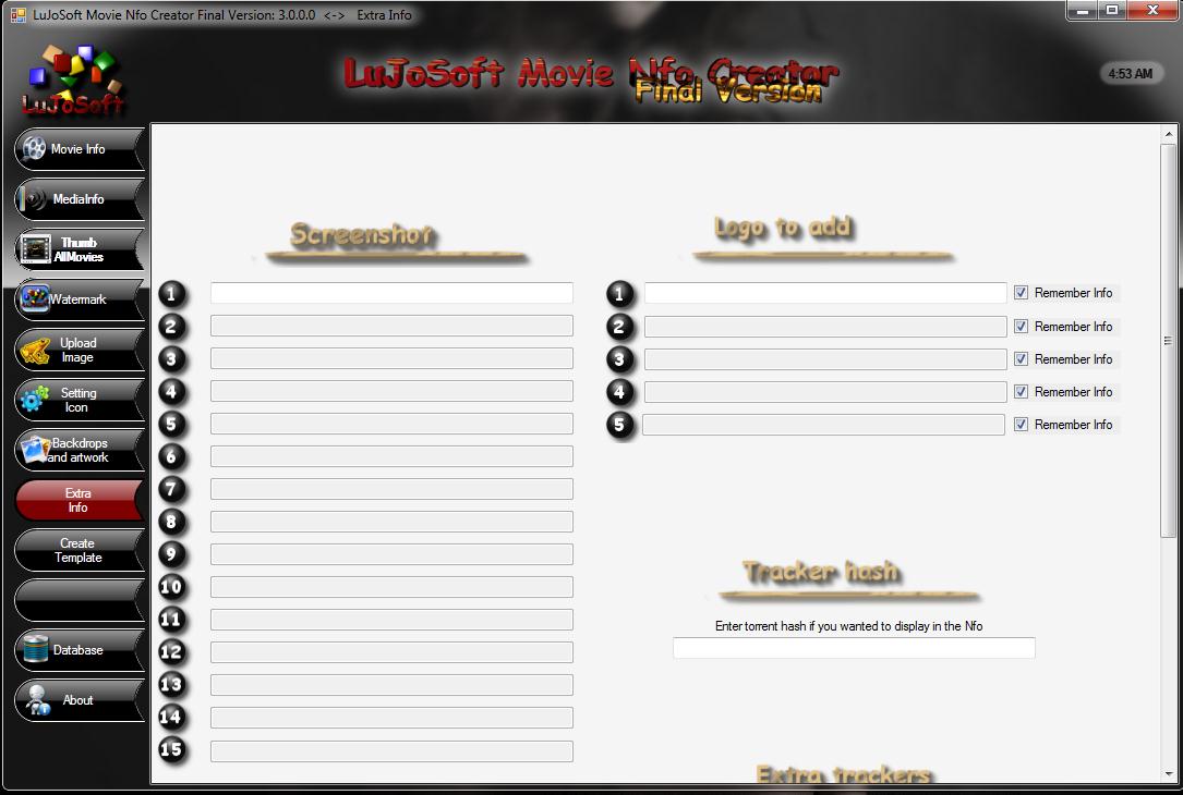 LuJoSoft Movie Nfo Creator Final - LuJoSoft