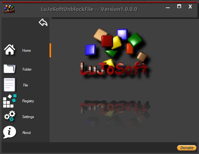 LuJoSoft Unblock File - LuJoSoft